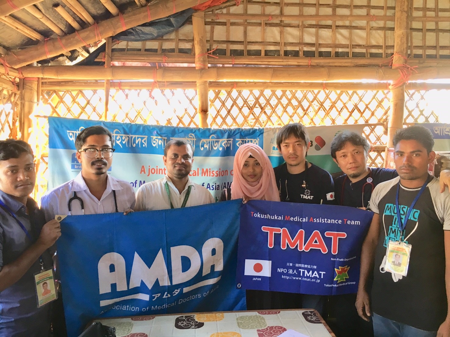ロヒンギャ難民 TMAT初の難民医療支援活動を実施 | 国外 | 特定非営利活動法人TMAT